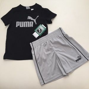 Puma | Matching Sets | Puma Cute Boy Shorts Top Outfit | Poshmark